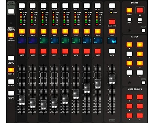 Behringer X32 COMPACT Compact 40-Input, 25-Bus Digital Mixing Console ...