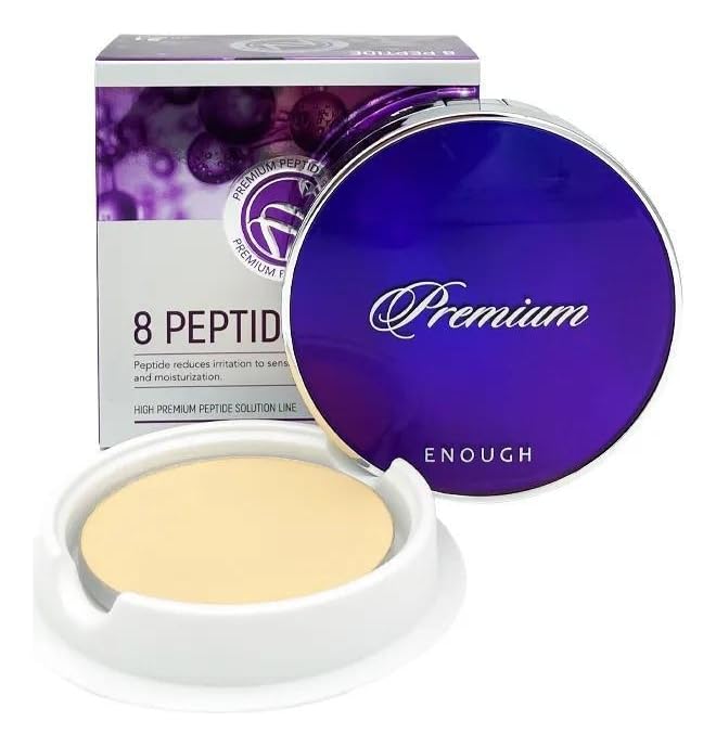 Amazon.com : Premium 8 Peptide Two Way Cake SPF50+ PA+++ #13 11g ...