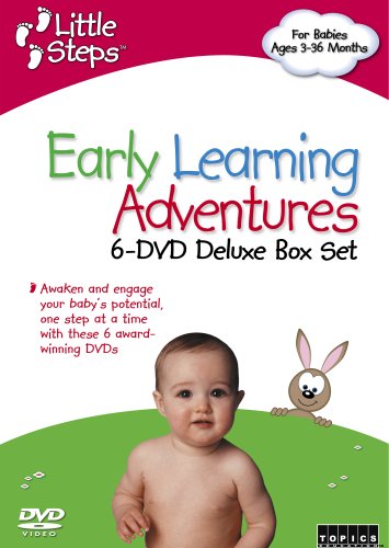 Amazon.com: Little Steps, Vol. 1: Early Learning Adventures [DVD ...