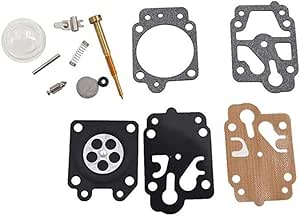 Amazon.com: 15mm Carburetor Kit For Brushcutter 43cc 49cc 52cc Strimmer ...