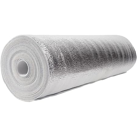 Halero 5mm Reflective Insulation Foam Core Radiant Barrier 40“ × 80 ...