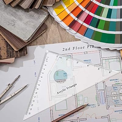 Coopay Large Triangle Ruler Set Square, 30/60 and Philippines | Ubuy