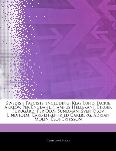 Amazon | Articles on Swedish Fascists, Including: Klas Lund, Jackie ...