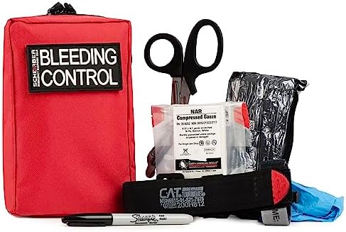 Amazon.com: Scherber Public Access Bleeding Control Kit | Trauma ...