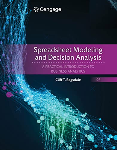 Amazon.com: Spreadsheet Modeling and Decision Analysis: A Practical Introduction to Business ...
