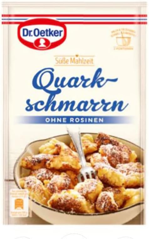 Amazon.com : Dr. Oetker Quarkschmarrn Ohne Rosinen 114g (Quark Pancakes ...