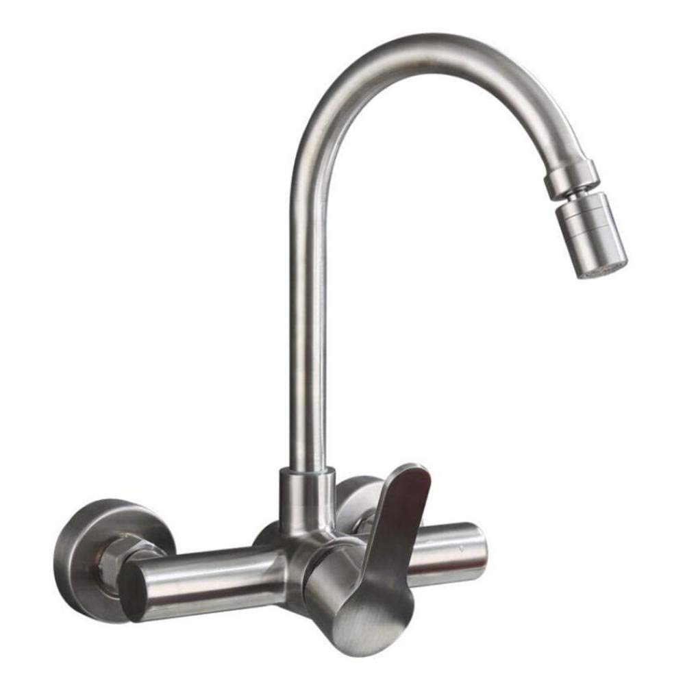 ZPSPZ wall mount kitchen faucets, wall-mounted,hot water faucet, 304 ...