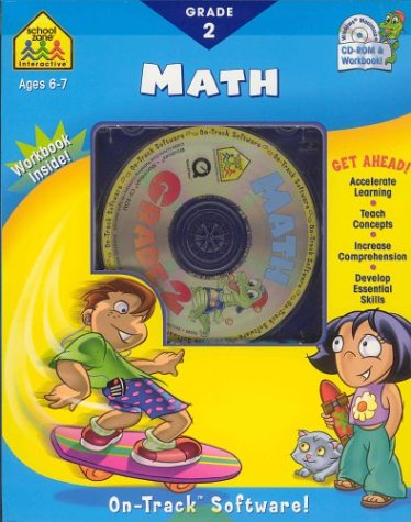 Math 2 On-Track: Workbook: School Zone, Joan Hoffman: 9780887439339 ...