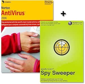 Amazon.com: Norton Anti Virus 2006 Tech Edition and Webroot Spy Sweeper ...