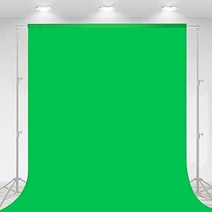 Amazon.com : 10 X 7 FT Green Screen Backdrop for Photography, Chromakey ...