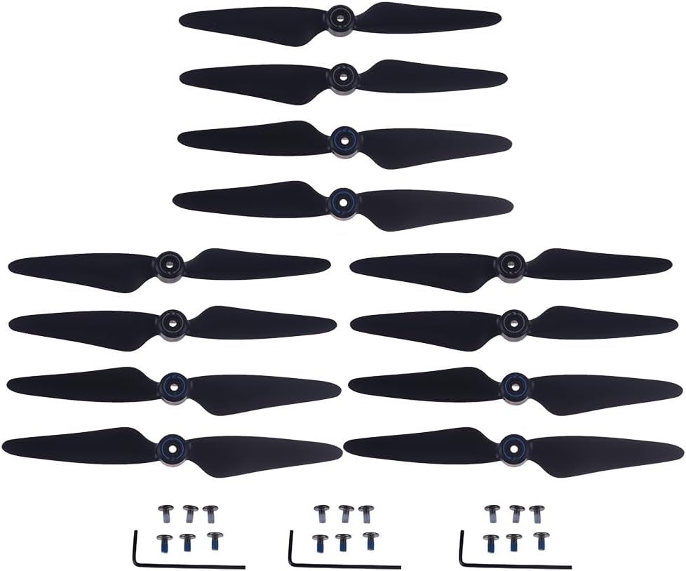 Amazon.com: Limskey 3 Sets 12 Pack Black F7 Propellers Compatible with ...