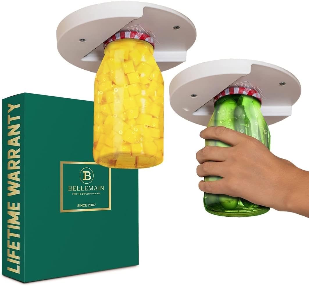 Snapklik.com : Under Cabinet Jar Opener, 2-Pack, Premium Lid Gripper ...
