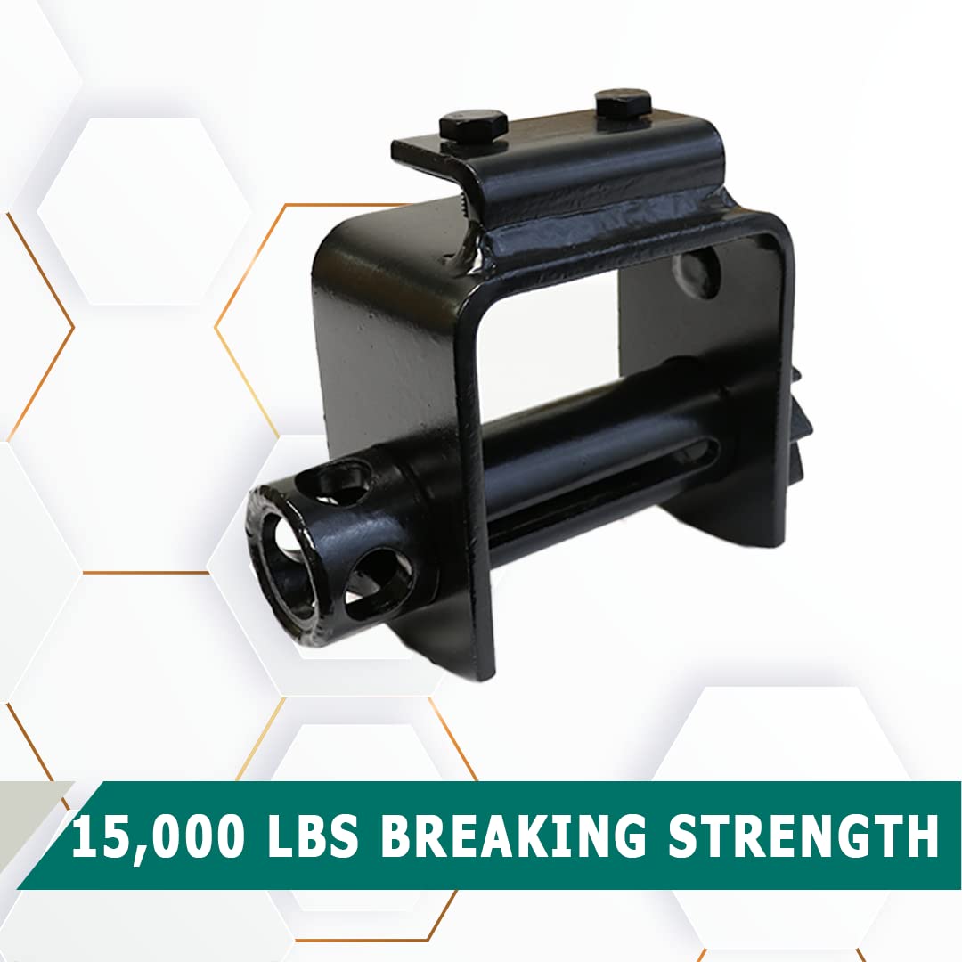 Snapklik.com : Heavy Duty Bolt On Winch For Flatbed Trailer Steel Winch ...
