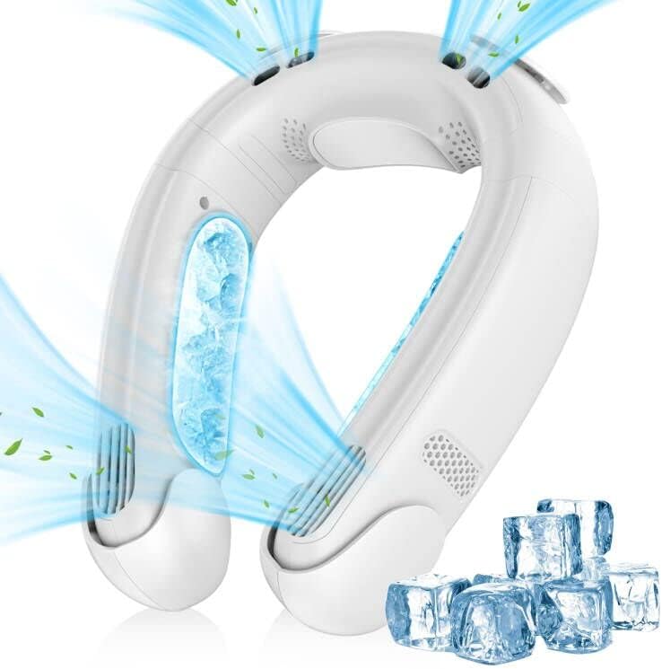 Amazon.co.jp: YAMOOCO Neck Cooler (Rapid Cooling! 12,000 mAh Large ...