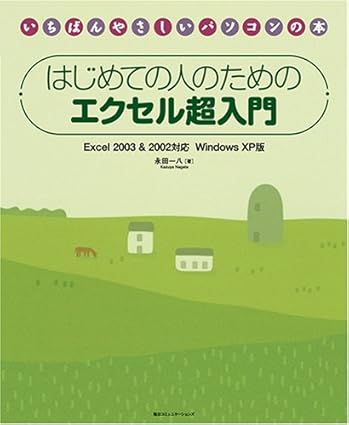 はじめての人のためのエクセル超入門 Windows XP版: Excel2003&2002対応 (いちばんやさしいパソコンの本) | 永田 一八 |本 | 通販 | Amazon