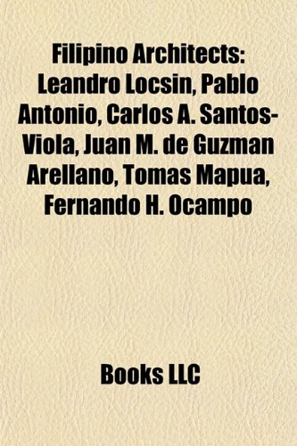 Filipino Architects: Leandro Locsin, Pab : Llc, Books: Amazon.es: Libros