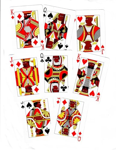 Afrocentric Playing Cards Blacks Factor, Poker-Sized, 12 - Want It All