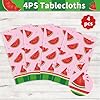 Amazon.com: TJYJOY 4 Pack Pink Watermelon Tablecloth Melon Table Cloth ...