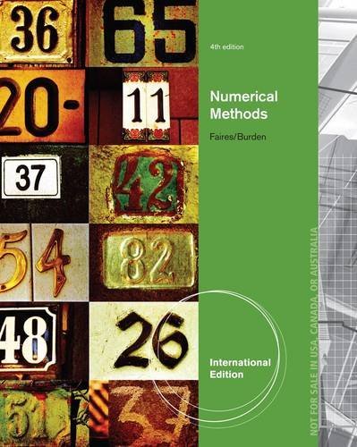 Numerical Methods by Harry Hill: Richard L. Burden: Amazon.com: Books