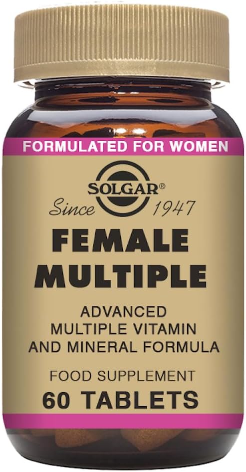 Amazon.com: Solgar Female Multiple, 60 Tablets - Multivitamin, Mineral ...