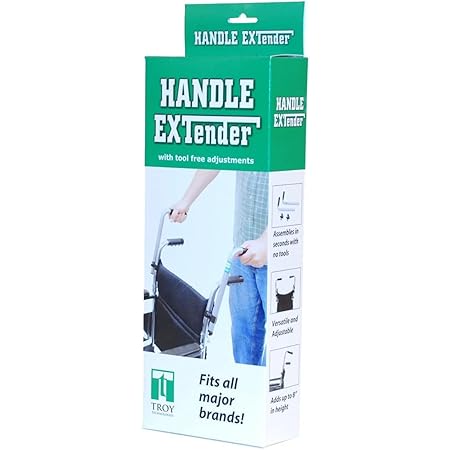 Troy Technologies | Heavy Duty Wheelchair Push Handle Extender ...