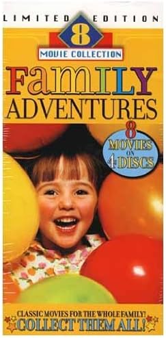Amazon.co.jp: Family Adventures: 8 Classic Movie Collection (Limited ...