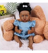 Amazon.com: kgniess me Lifelike Reborn Baby Dolls - 22 Inches Realistic Reborn Girl Doll Soft ...