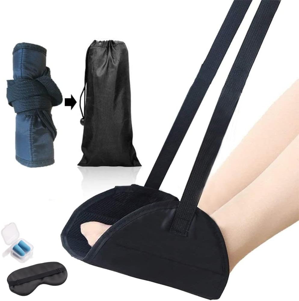 Amazon.com: Foot Rest, Flight Car Travel Essential Aviation Seat Foot ...