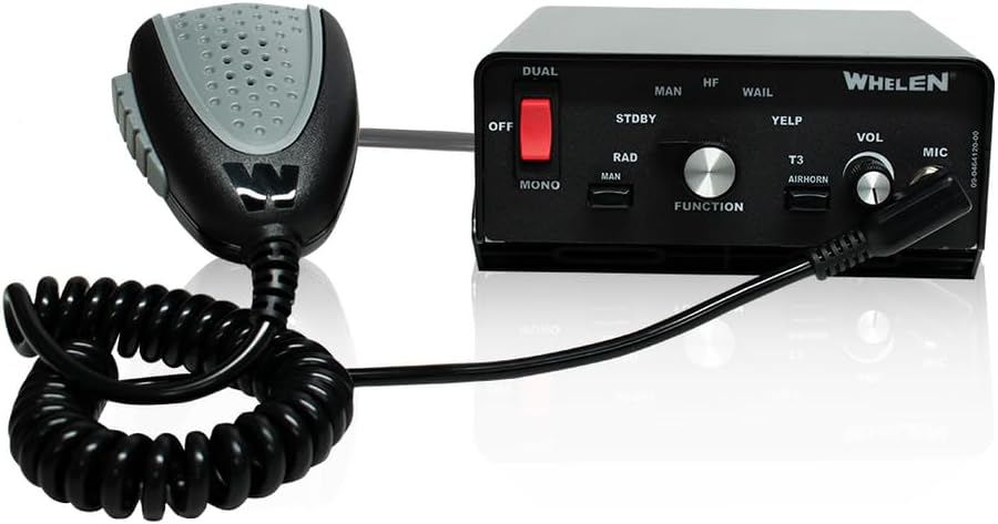 Amazon.com: Whelen 295HFSC9 Dual Siren – 200-Watt Emergency Vehicle ...