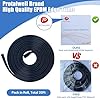 Rubber Edge Trim, Self-Adhesive Rubber Edge Trim, Edge Protector for 3/ ...