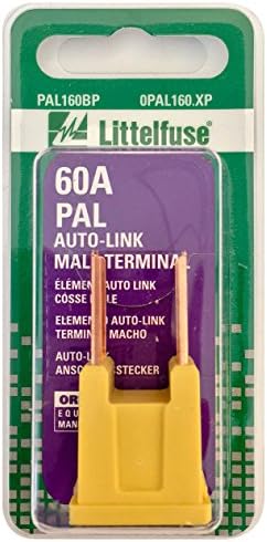 Amazon.com: Littelfuse PAL160BP PAL Automotive Type Blade Fuse - Pack ...