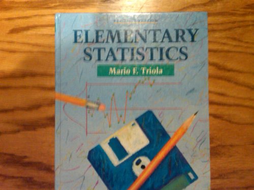Elementary Statistics: Triola, Mario F.: 9780805376319: Amazon.com: Books