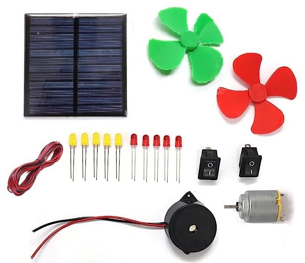 Buy ERH India Solar Panel Cell Buzzer DIY Kit 70X70 mm Square 6V-100 ...