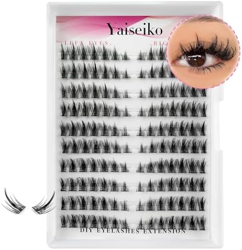 Amazon.com: 2 Style Lash Clusters Spiky Manga Lashes Cluster and Fluffy ...