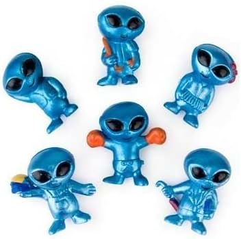 Amazon.com: Fun Express Vinyl Aliens (48 Pieces) Character Toys, Vinyl ...