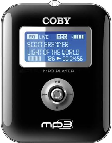 Coby mp-c741 Reproductor de mp3 W/256 MB Memoria Flash y Radio FM ...