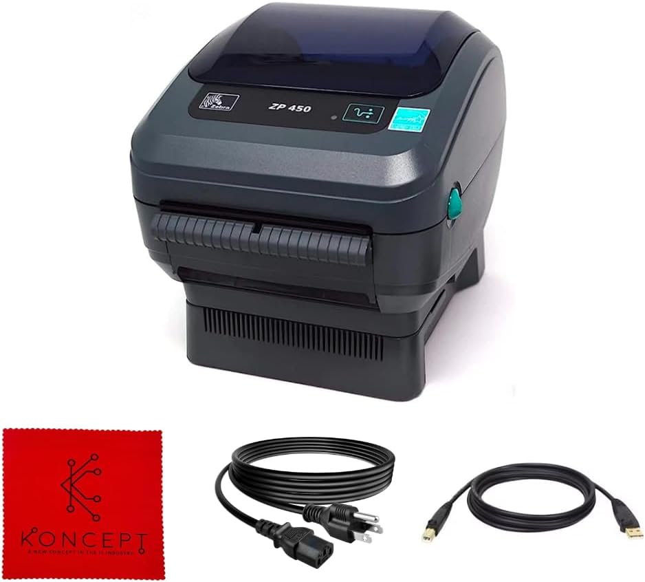 Amazon.com : Zebra QLn320 Monochrome LCD Direct Thermal Portable Label ...