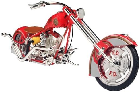 Amazon.com: American Chopper: Fire Bike - 1:10 Scale Die-Cast : Arts ...