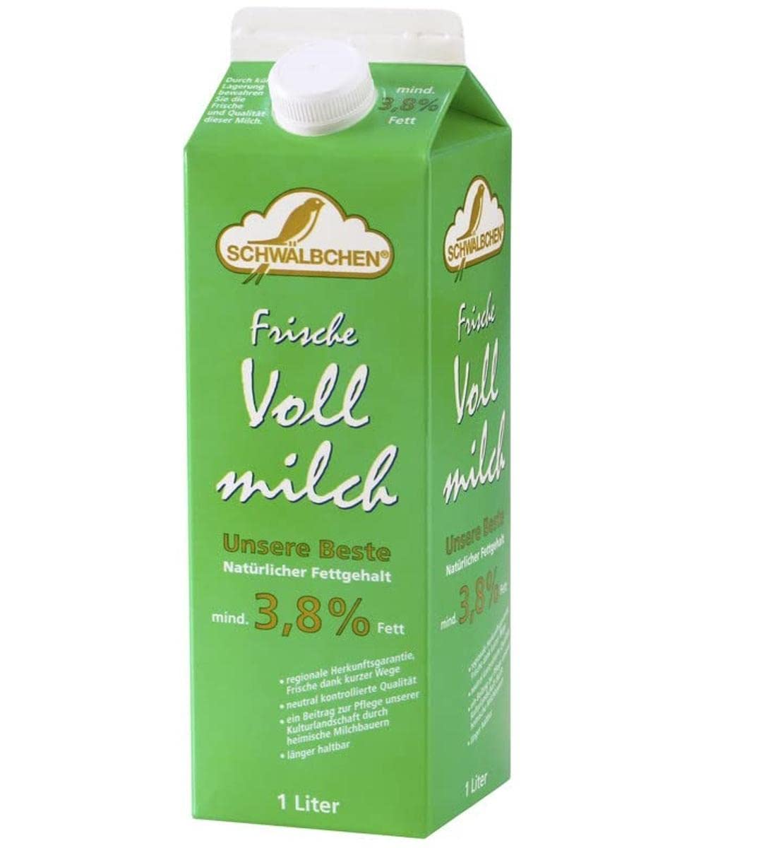 German Milk Carton 32% Of Germans Think Cow's Milk Is Too Unhealthy To