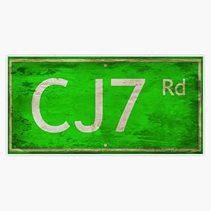 Amazon.com - CJ7 Road Window Bumper Sticker Decal 5"