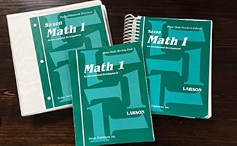 Buy Saxon Math Homeschool 1: 1st Grade Book Online at Low Prices in ...