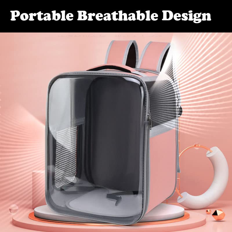 Cat Carrier Backpack, SOREIA Panoramic Window Front Pack for Cat Small ...