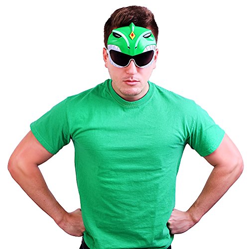 Buy Sun-Staches Officially Licensed Green Power Rangers Sunstaches ...