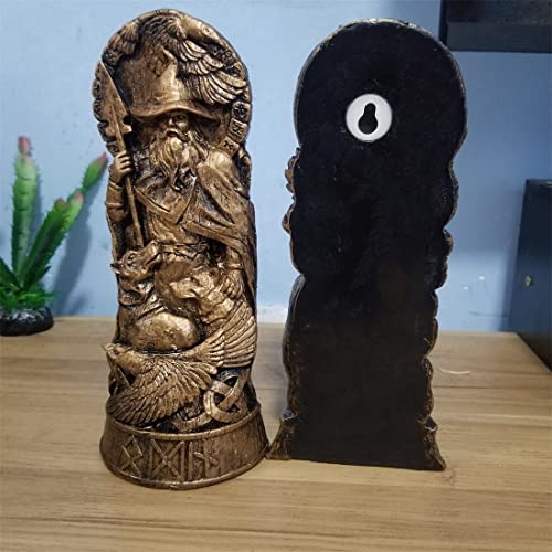 Snapklik.com : Kouta Norse God Statue Figurine Idol, Odin, Thor, Loki ...