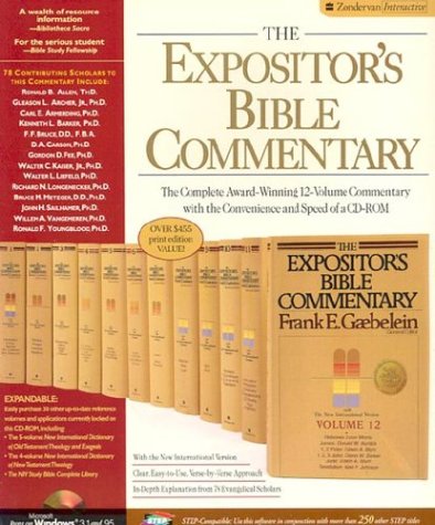 Expositor's Bible Commentary for Windows, The: Gaebelein, Frank E ...