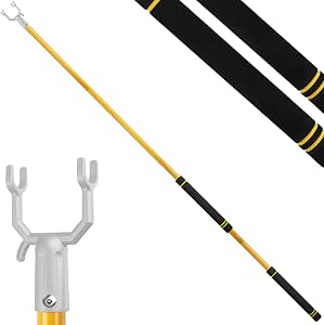Amazon.com: Frebuta Clothes Hook Pole Heavy Duty,2ft to 4ft Clothing ...
