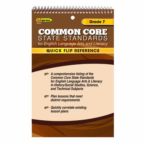 Amazon.in: Buy Quick Flip Reference For Common Core State Standards Gr ...