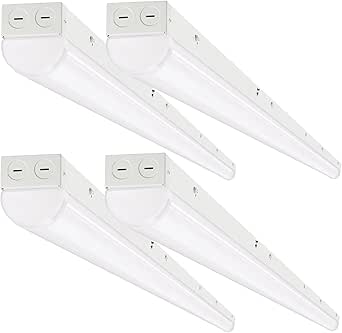 DAKASON 8FT LED Linear Light Fixture, 8 Foot LED Shop Lights 80/70/60W ...