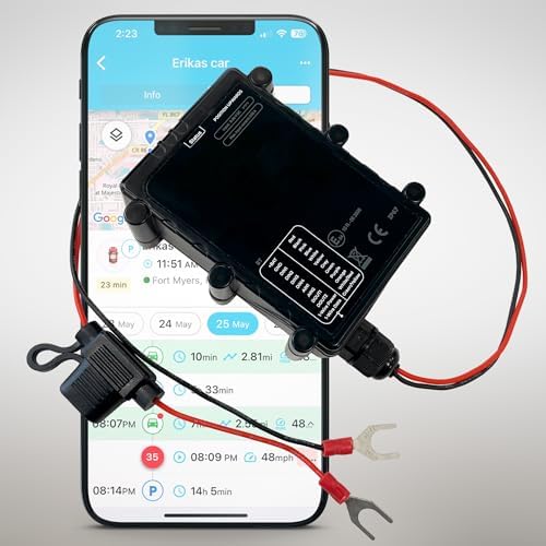 Amazon.com: Gpsnvision-Vehicle Battery Powered GPS Tracker, Easy ...