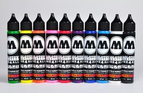 Molotow One4All Refill - Starter Kit - 30ml (10) : Amazon.co.uk: Home ...